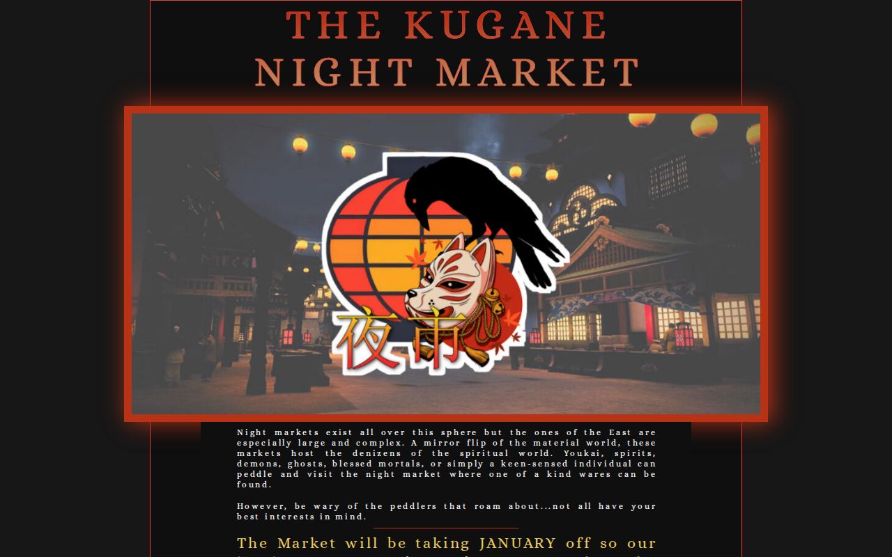 Kugane Night Market